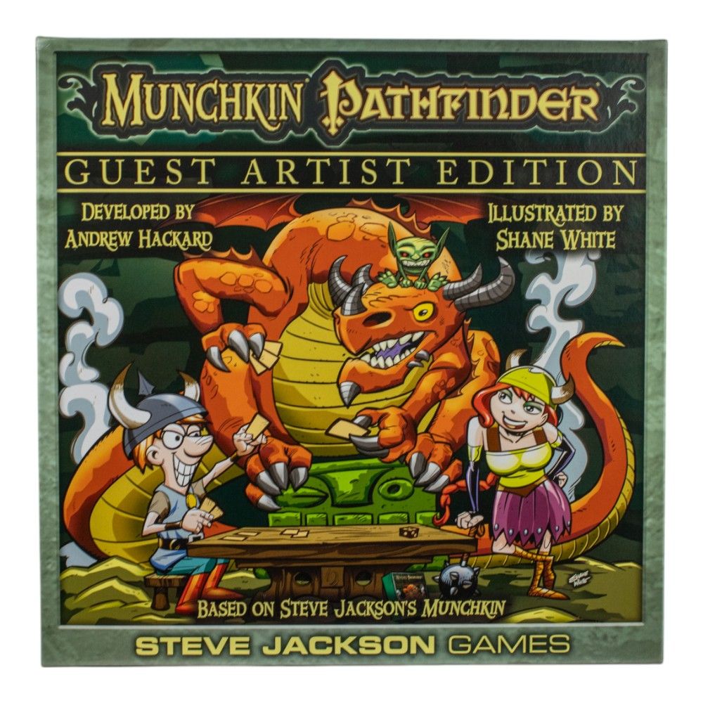 Munchkin Pathfinder Guest Artist Edition Card Game Steve Jackson Games ...